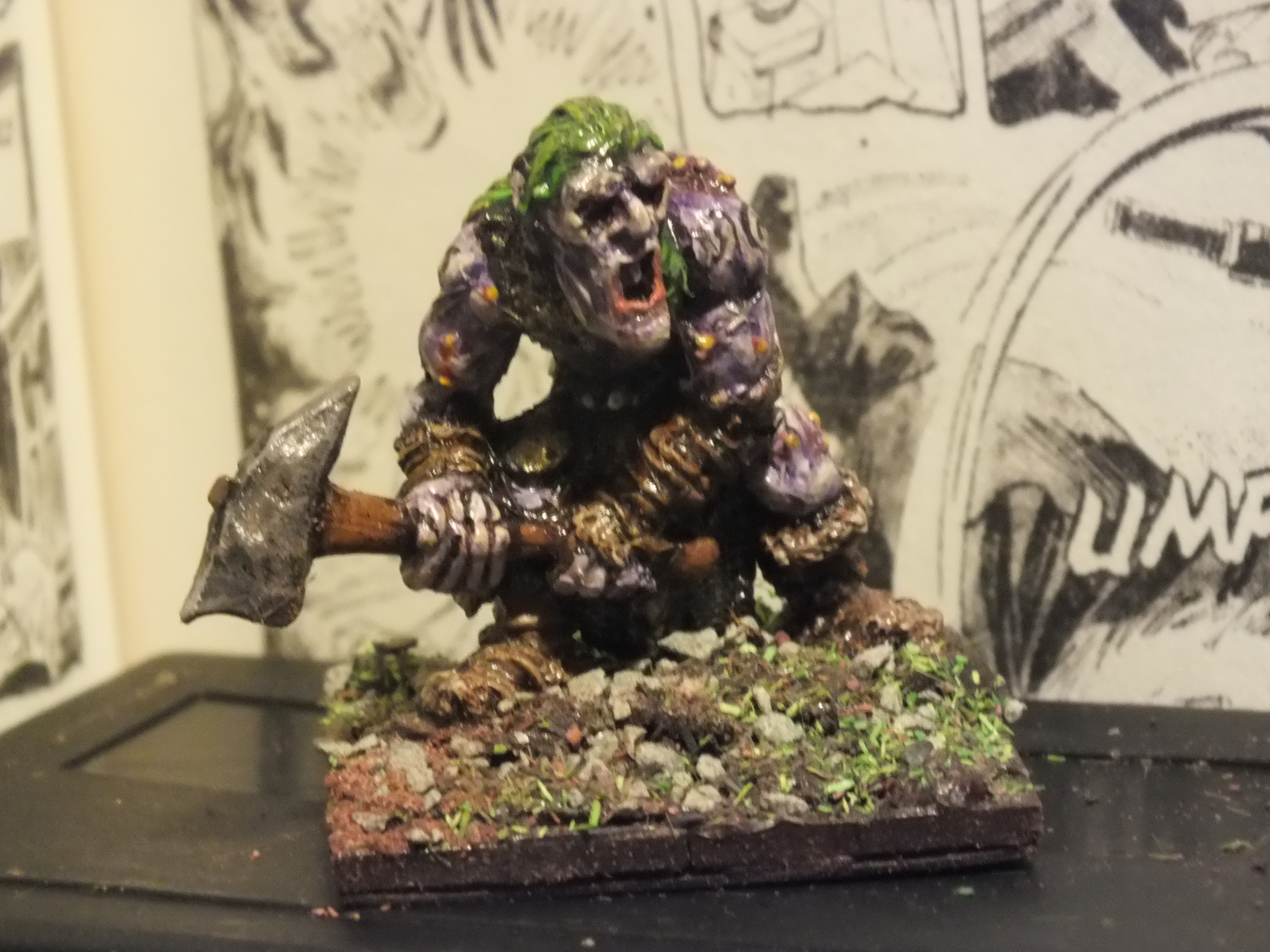 Troll Tribe: Old School Grenadier War Troll. – Grinning Skull Design ...