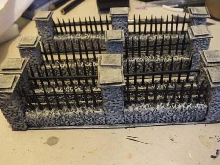 Grim’s Dungeons of Doom: Realm of the Dead; Metal railed walls ...